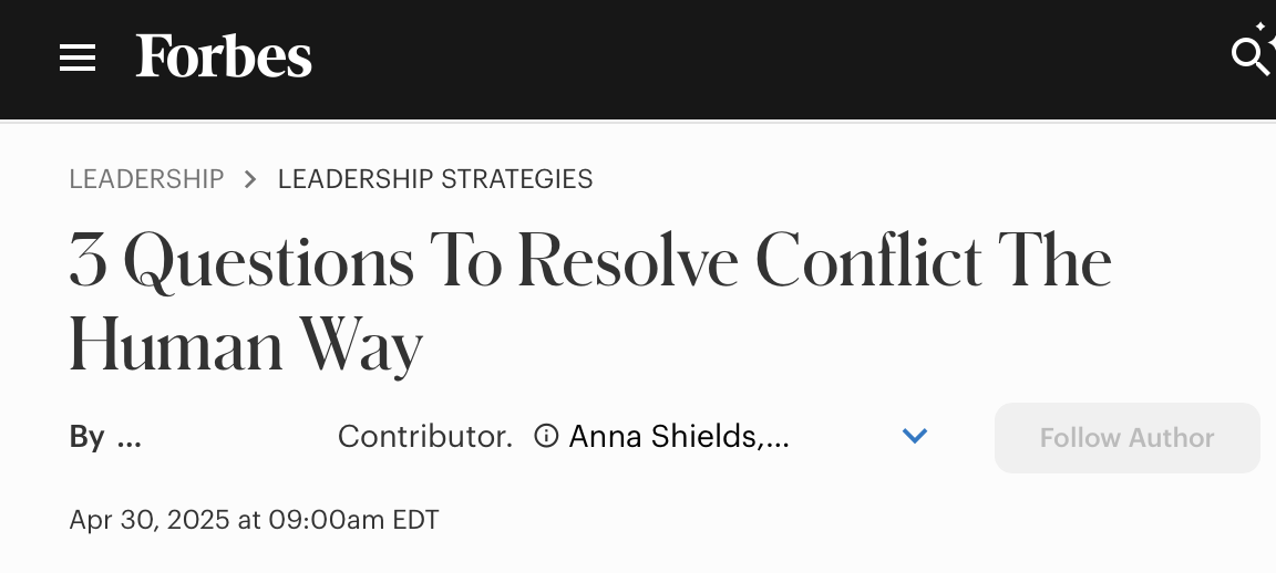 3 key questions for a more human approach to conflict - Consensio